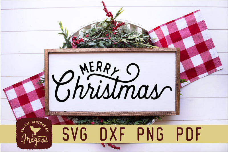 Farmhouse Christmas SVG Cut File Bundle - So Fontsy