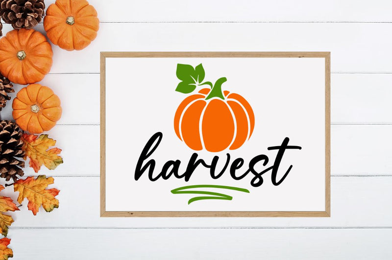 Farmhouse Fall Sign SVG Bundle - So Fontsy