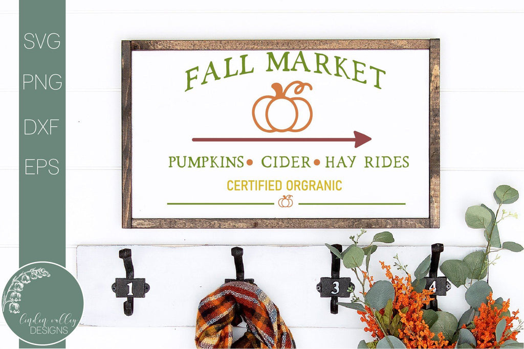 Farmhoiuse Fall Wood Sign SVG-Fall Market SVG - So Fontsy