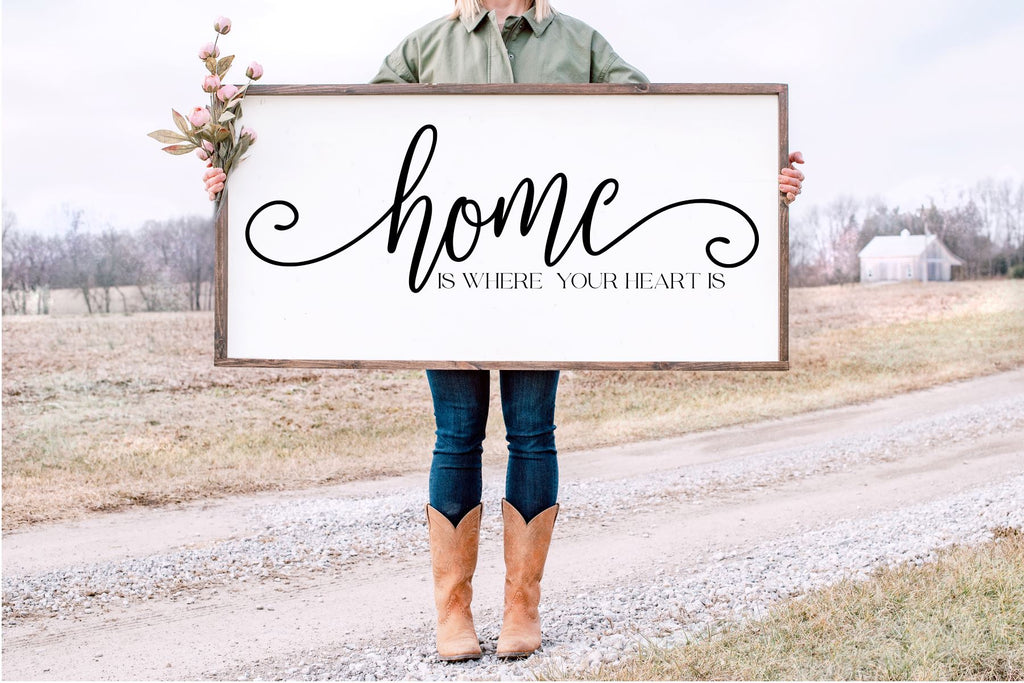 Farmhouse Home Sign Bundle , Rustic Decor Svg, Home Decor svg - So Fontsy