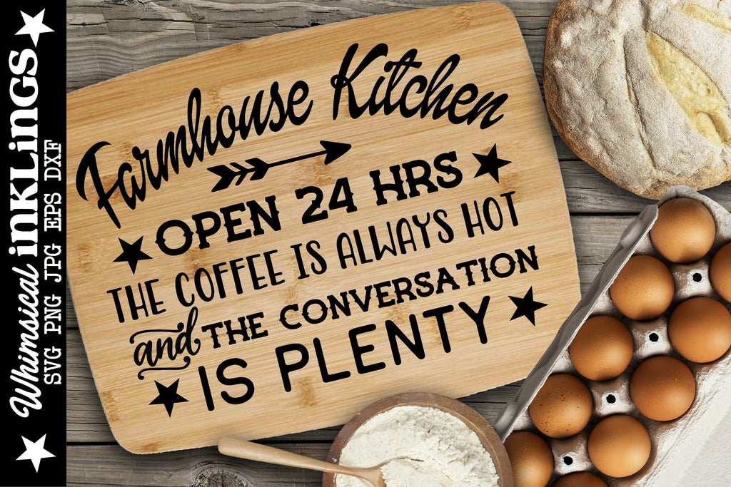 Farmhouse Kitchen SVG - So Fontsy