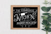 Farmhouse Kitchen SVG, Vintage Kitchen Sign SVG - So Fontsy