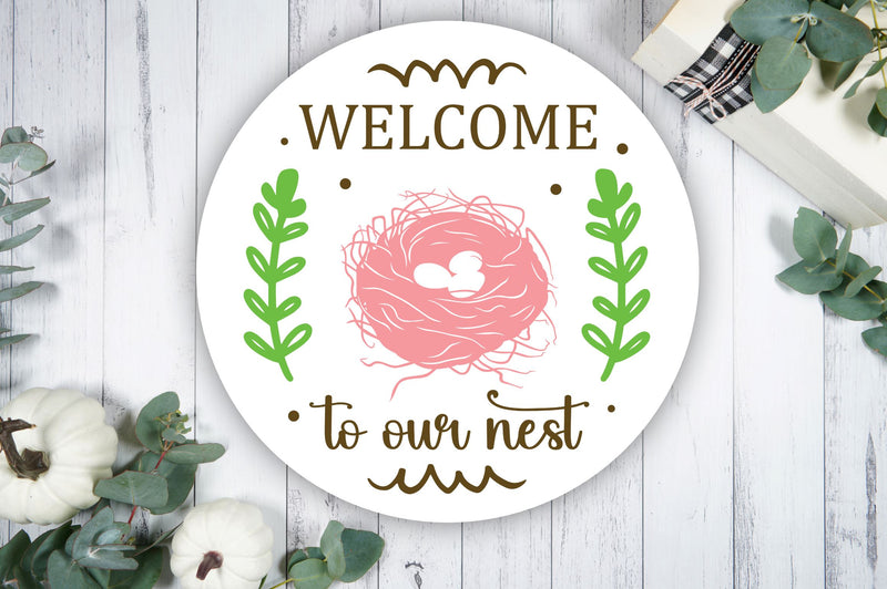 Farmhouse Round Sign Svg Bundle - So Fontsy