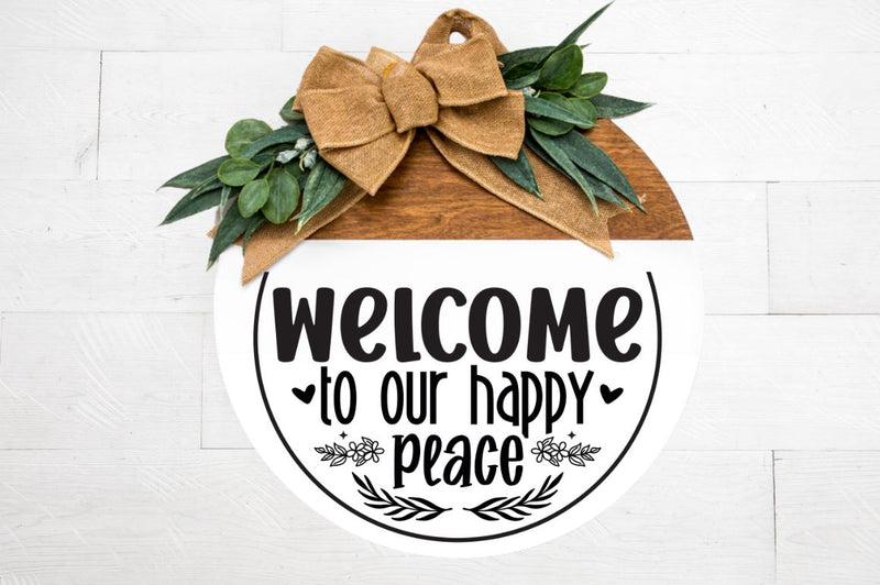 Farmhouse Spring Round Sign Bundle - So Fontsy