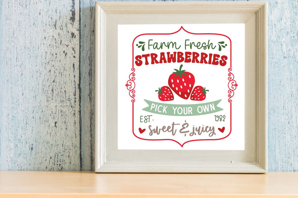 Farmhouse Summer Signs SVG - So Fontsy