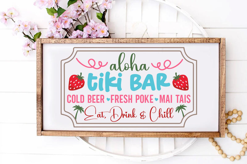 Farmhouse Summer Signs SVG - So Fontsy