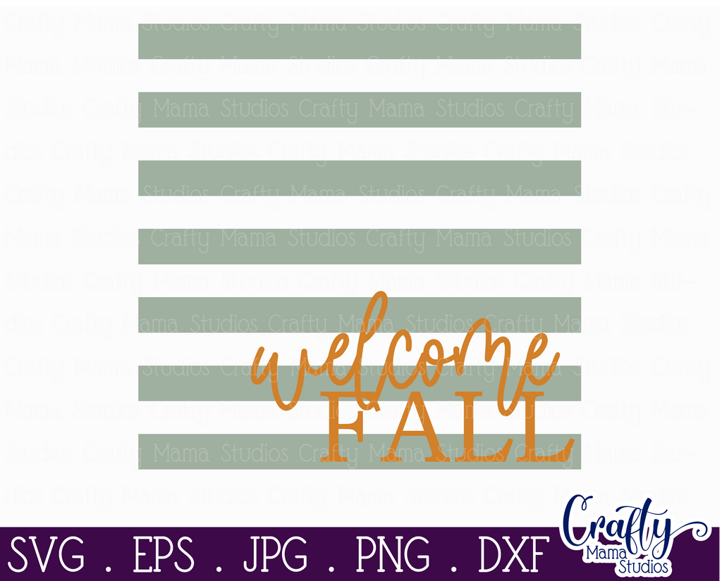 Farmhouse Svg, Fall Farmhouse Sign, Welcome Fall Cut File - So Fontsy