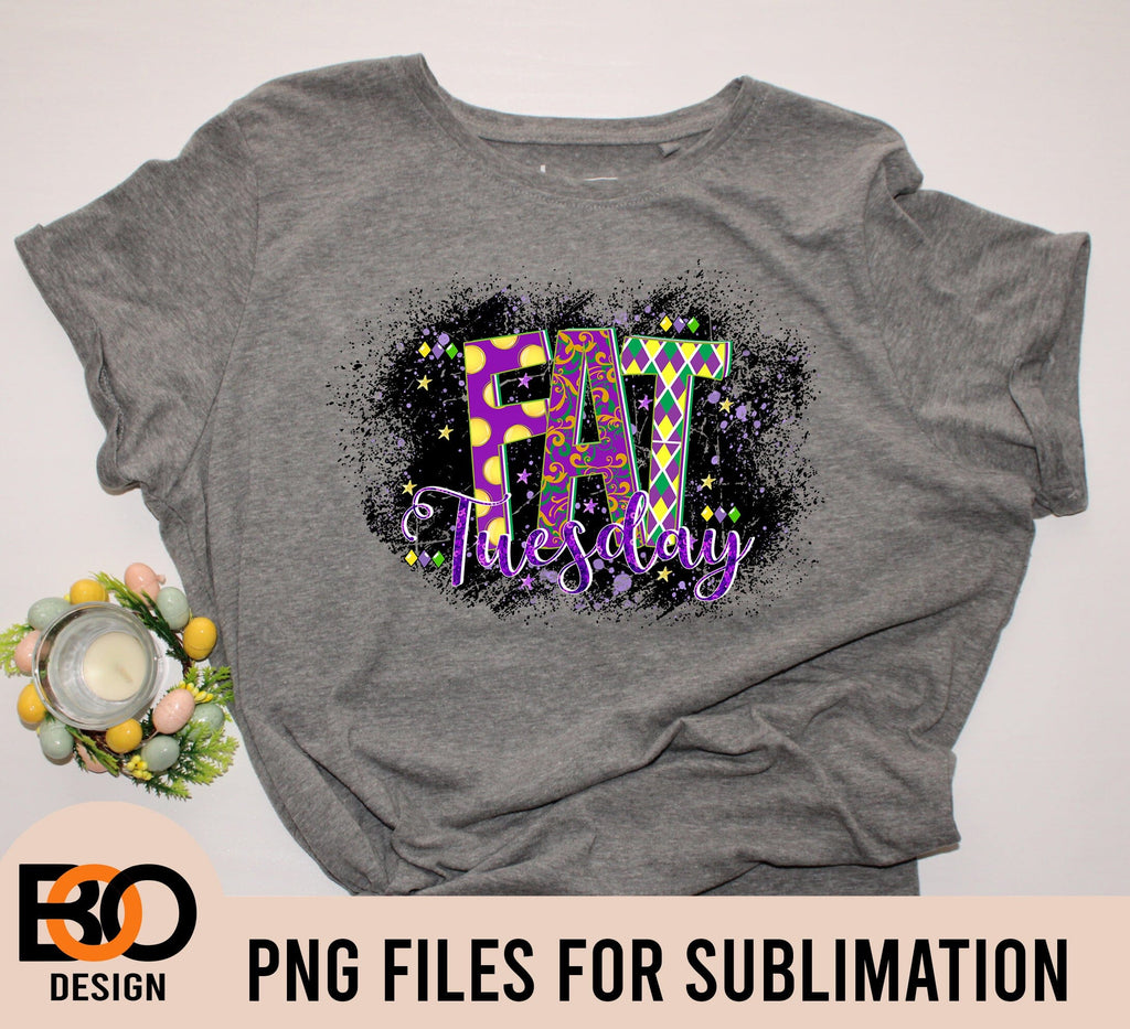Fat Tuesday Png, Mardi Gras PNG Sublimation Design, Digital Download ...