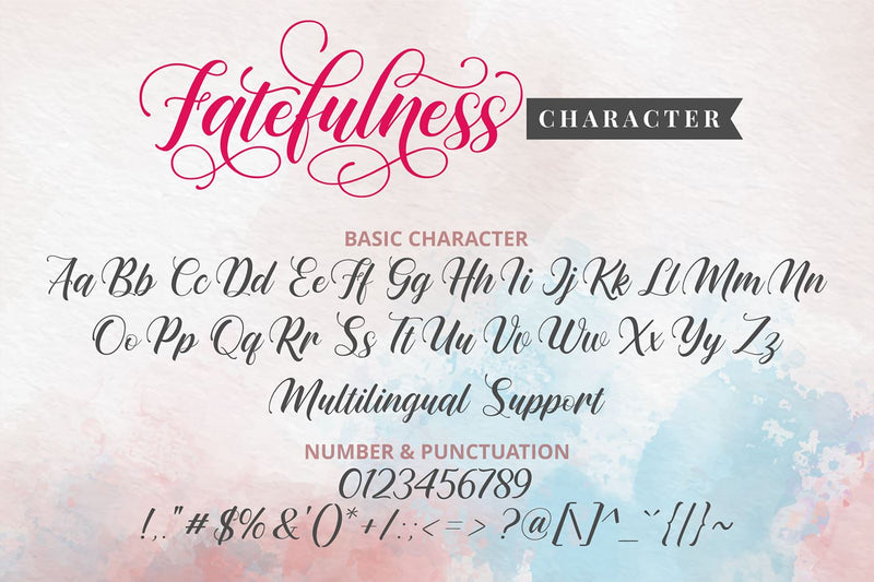 Fatefulness - So Fontsy