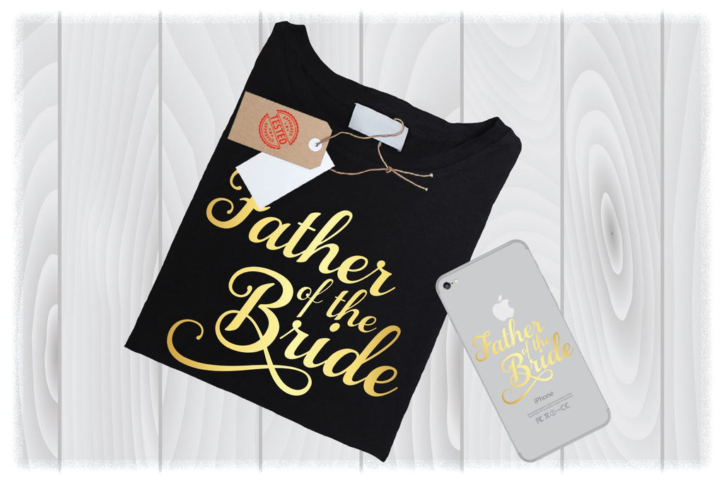 Father of the Bride SVG Files for Cricut Designs | Wedding SVG Files ...
