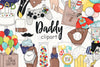 Fathers Day Clipart | Dad Planner Graphics - So Fontsy