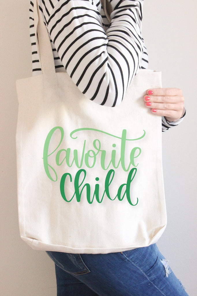 Favorite Child Hand Lettered Cut File | Olive and Maple Designs - So Fontsy