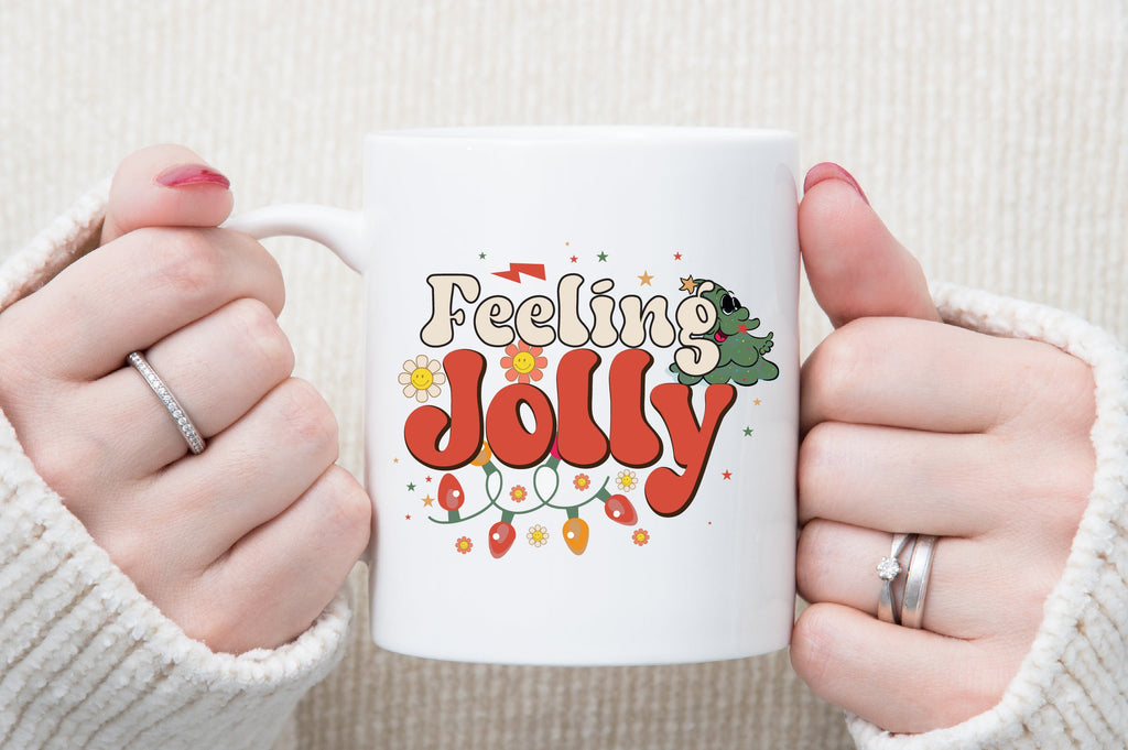 Feeling Jolly Christmas SVG Design - So Fontsy