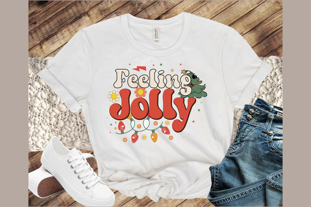Feeling Jolly Christmas SVG Design - So Fontsy