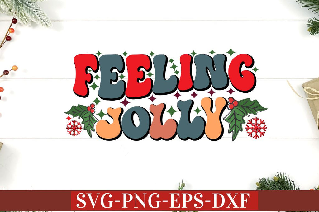 Feeling jolly SVG - So Fontsy