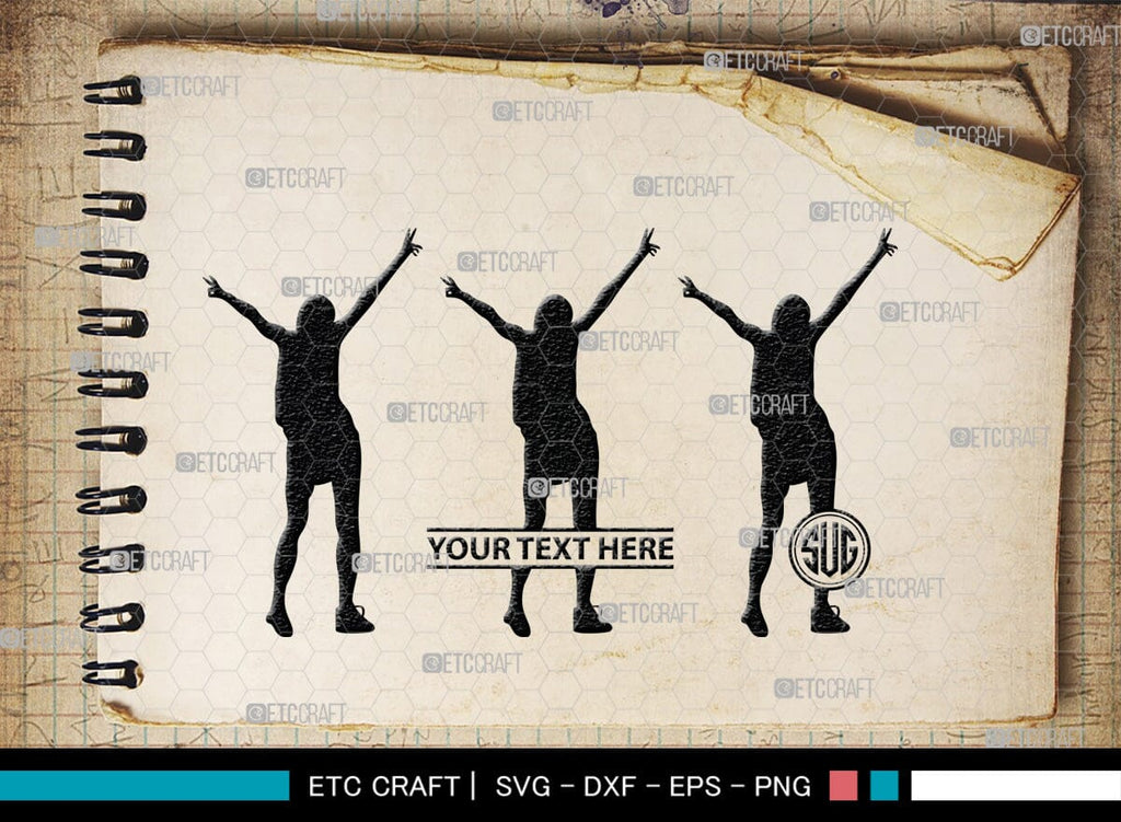 Female Hiker Monogram, Female Hiker Silhouette, Female Hiker SVG, Hiki ...