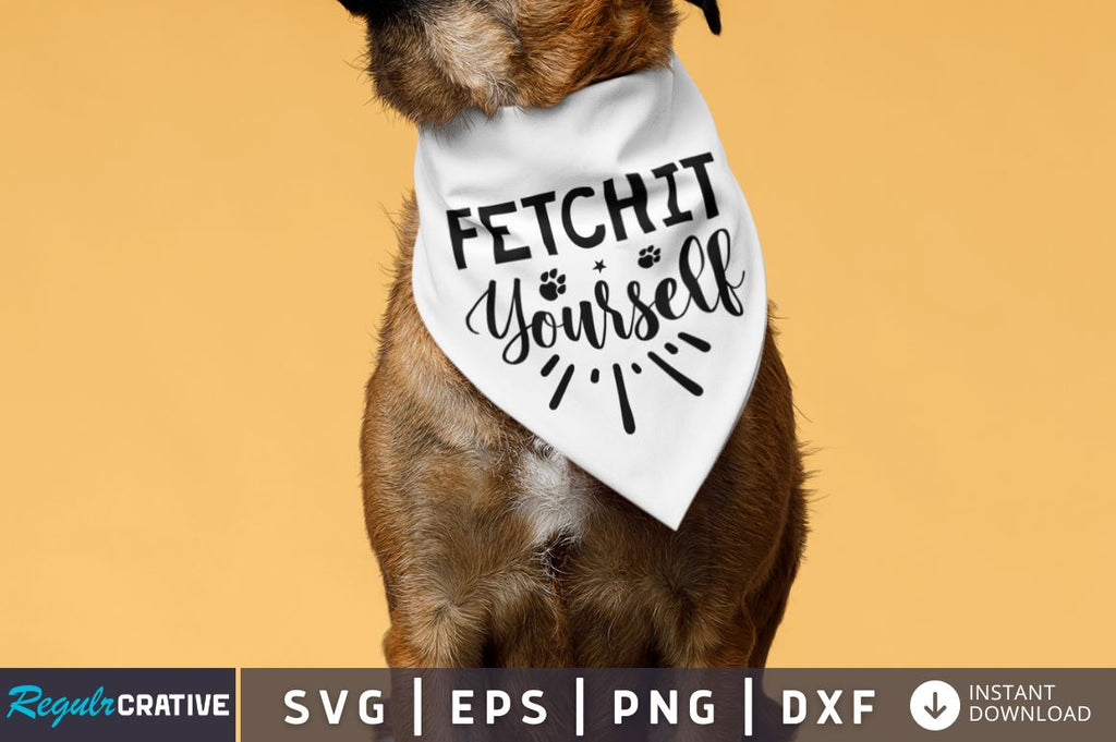 Fetchit yourself SVG - So Fontsy