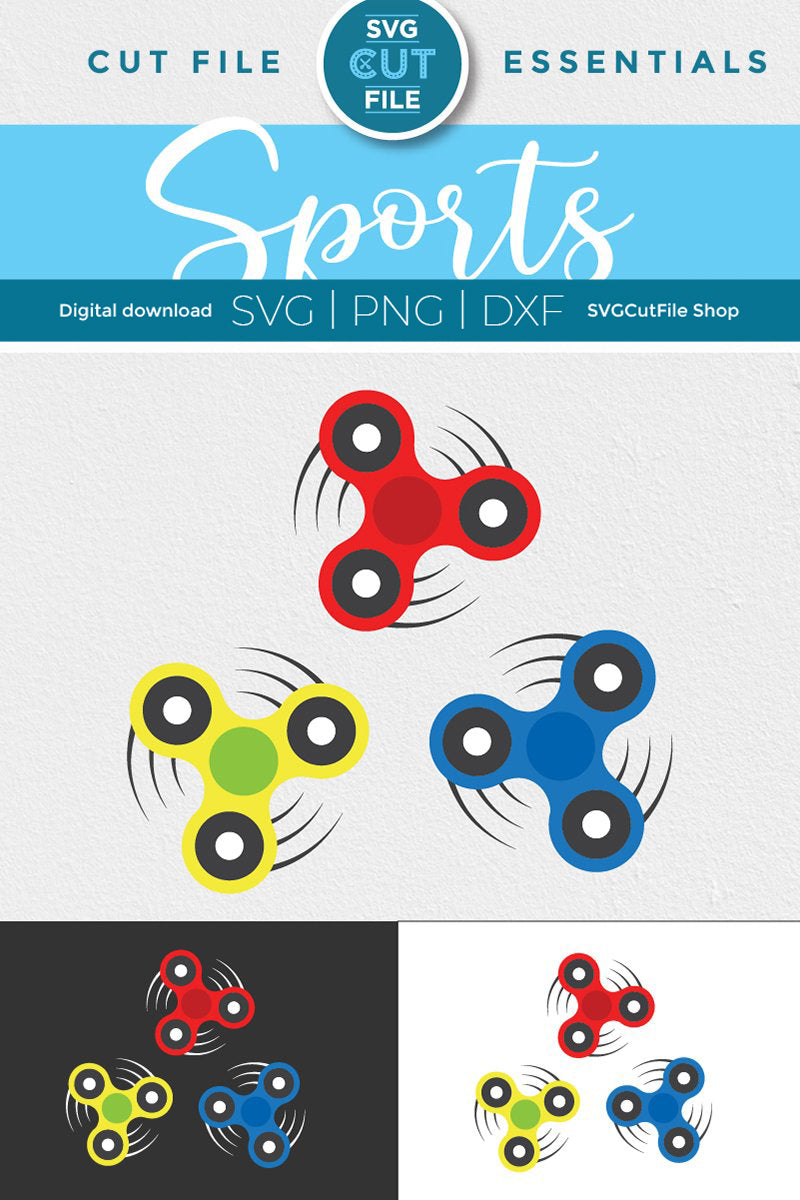 Fidget spinner svg - So Fontsy