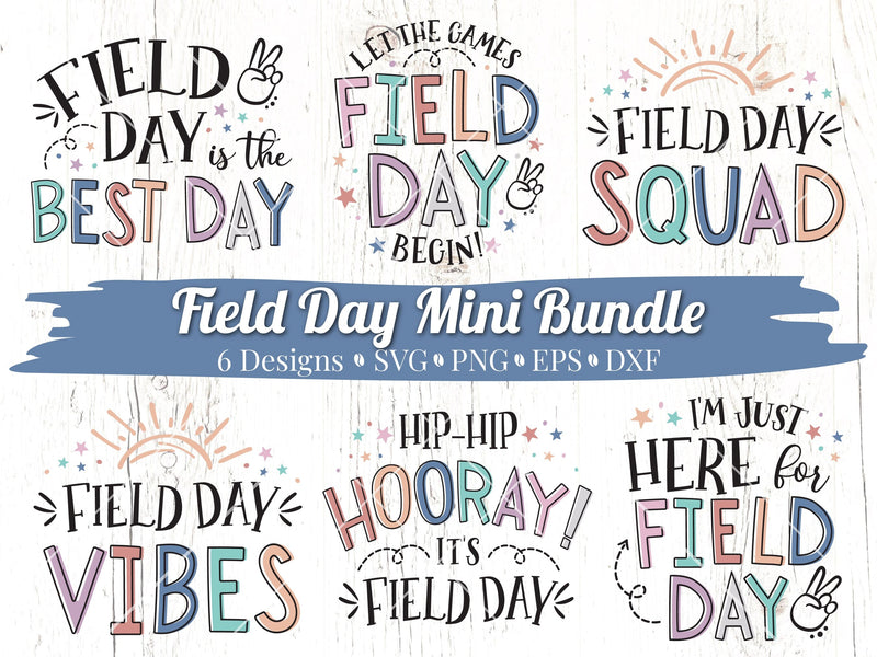 Field Day SVG Bundle - So Fontsy