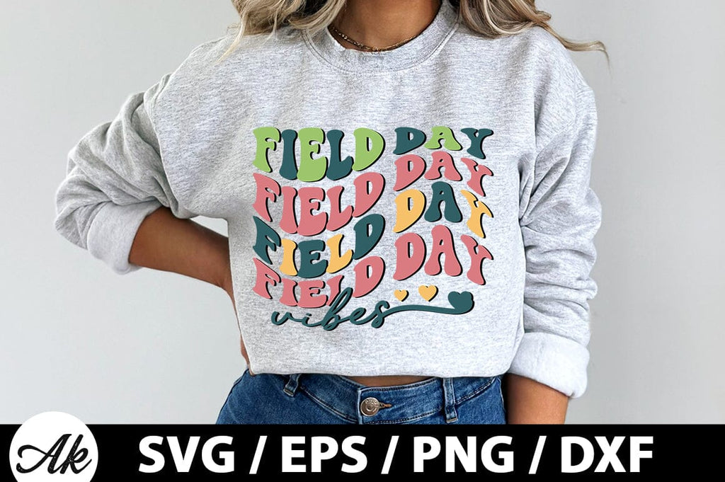 Field day vibes Retro SVG - So Fontsy