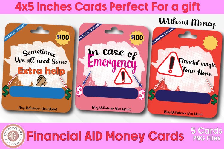 Financial AID Money Card Design - 5 Unique Financial AID Gif - So Fontsy