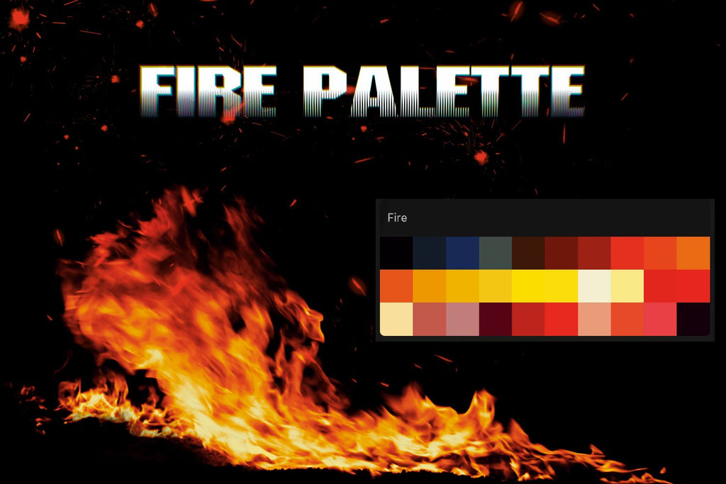 Fire and Flame Procreate Brushes - So Fontsy