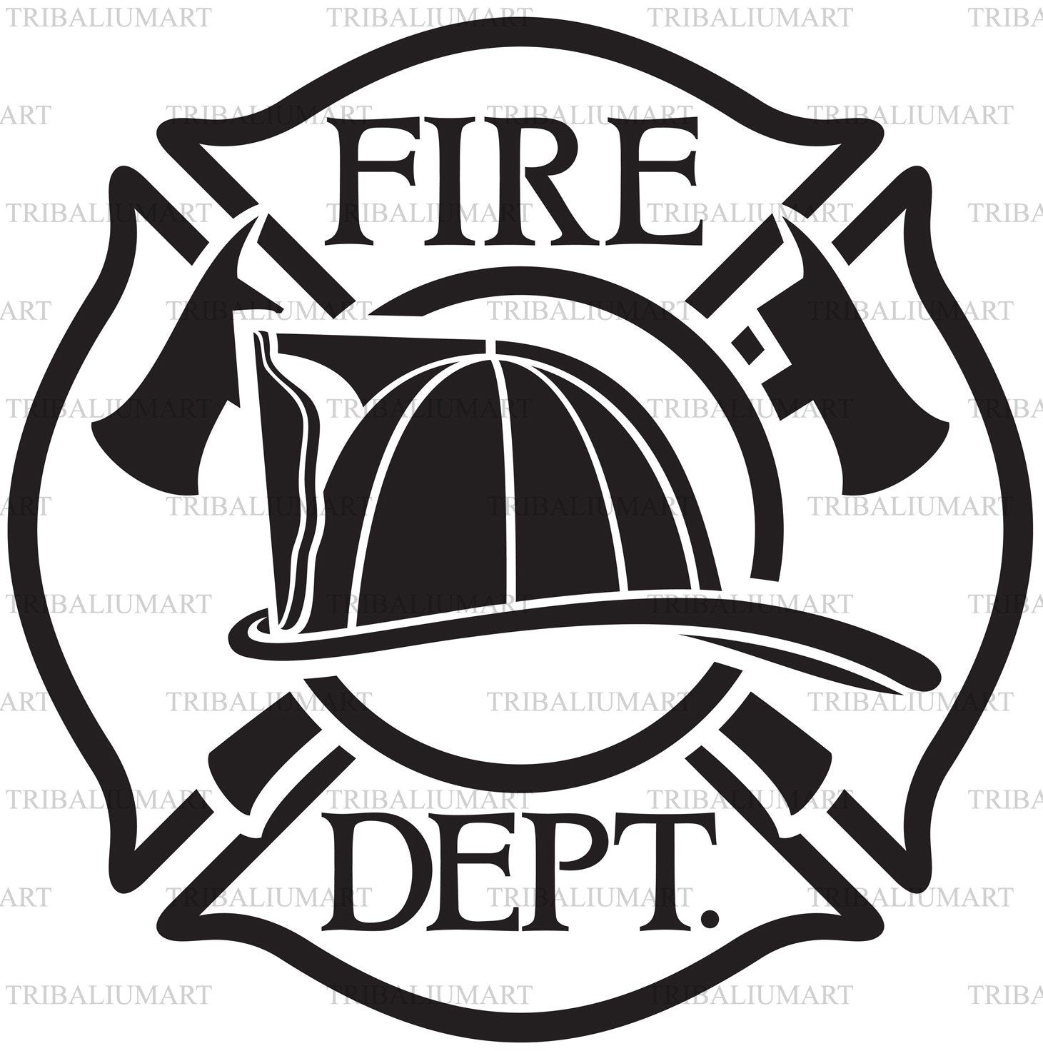 Firefighter Maltese Cross