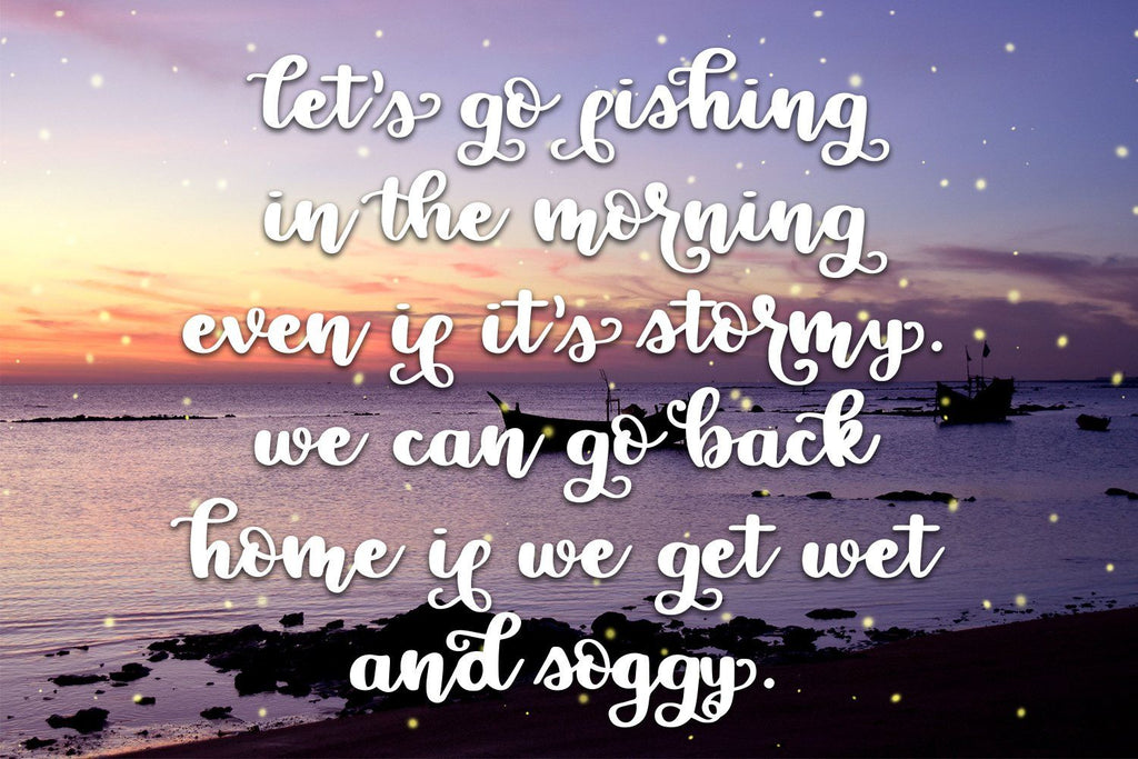 Firefly Nights - A Duo Font Family - Pretty Script - So Fontsy