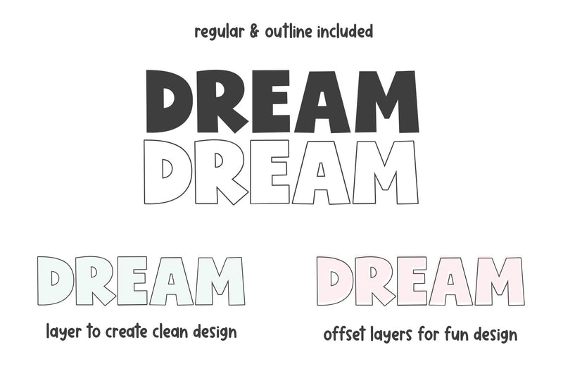 First Grade - Fun Block Font - So Fontsy