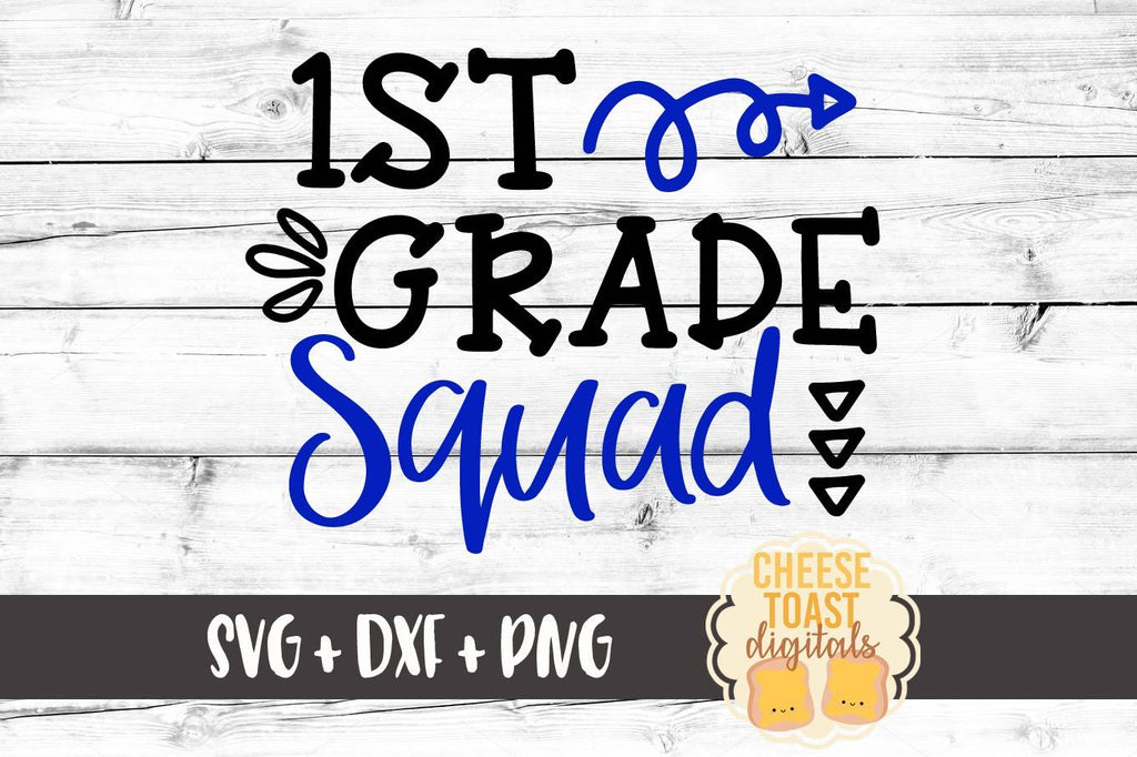 First Grade Squad - First Day of School - So Fontsy