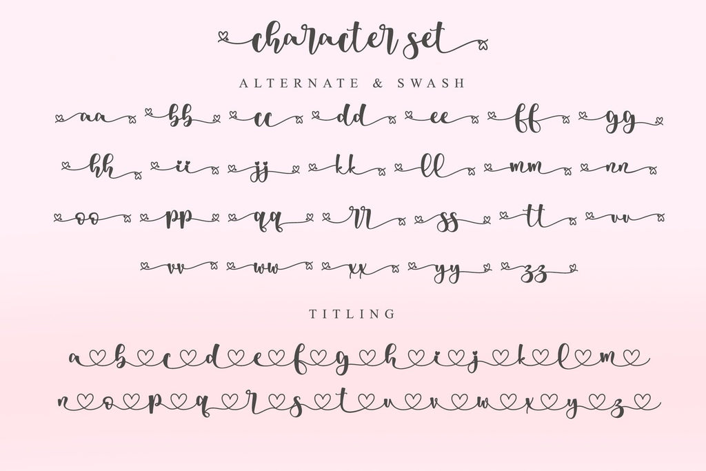 First Love Font Duo - So Fontsy