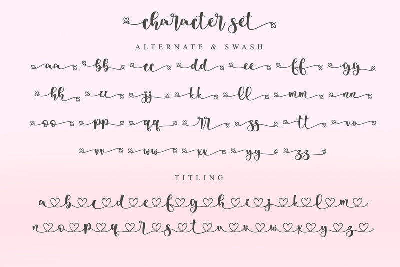 First Love Font Duo - So Fontsy