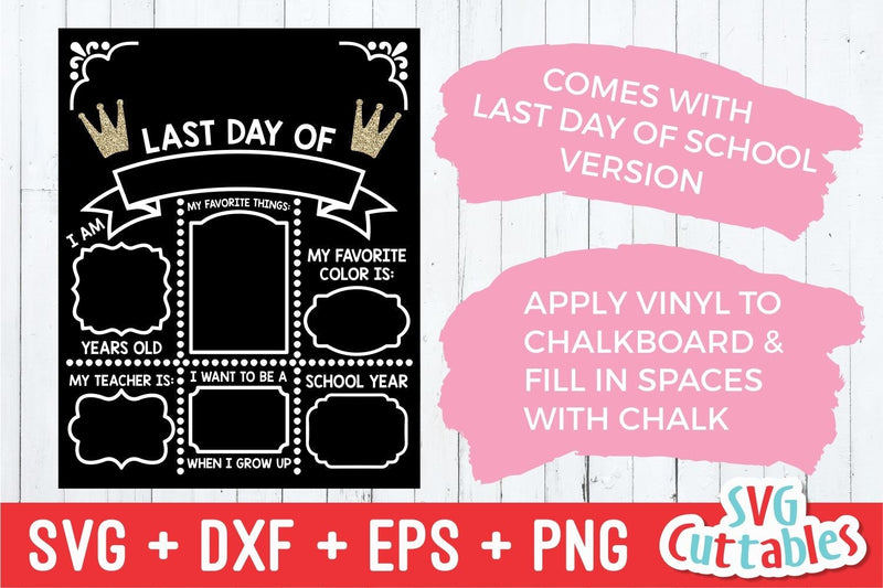 First or Last Day of School Bundle - So Fontsy