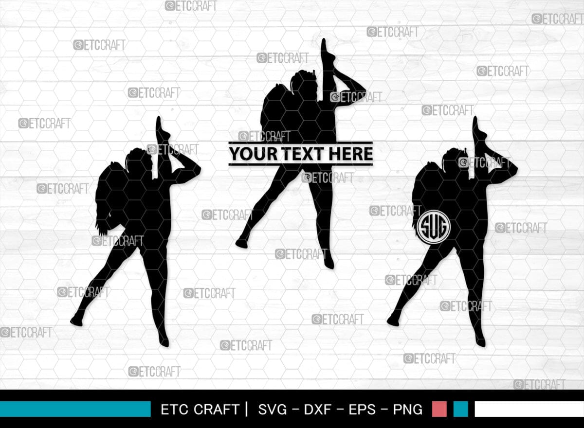 Fitness Couple Monogram, Fitness Couple Silhouette, Fitness Couple SVG ...