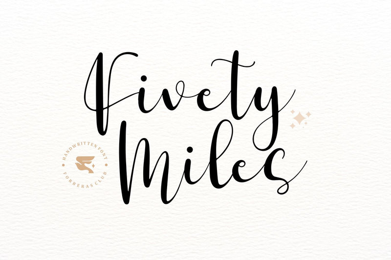 Fivety Miles - So Fontsy