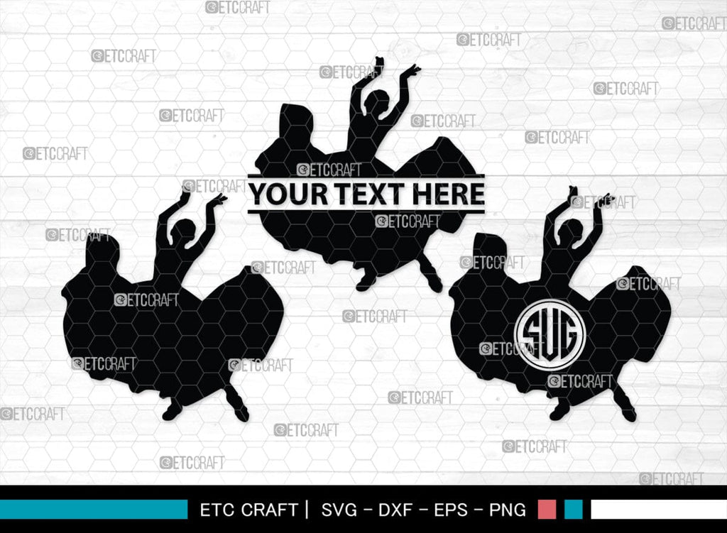 Flamenco Dancer Monogram, Flamenco Dancer Silhouette, Flamenco Dancer ...