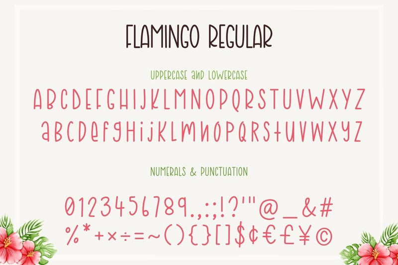Flamingo - So Fontsy