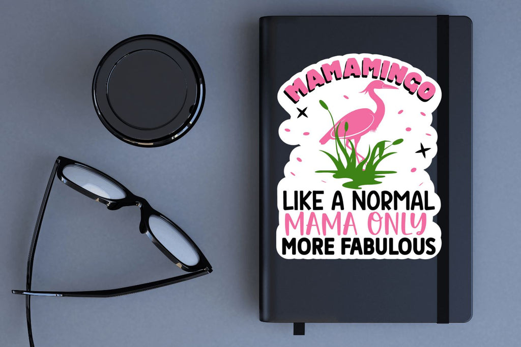 Flamingo Printable Sticker Bundle - So Fontsy