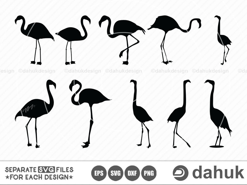 Flamingo svg,Flamingo Silhouette,Flamingo,eps,dxf,svg cuts,svg file ...