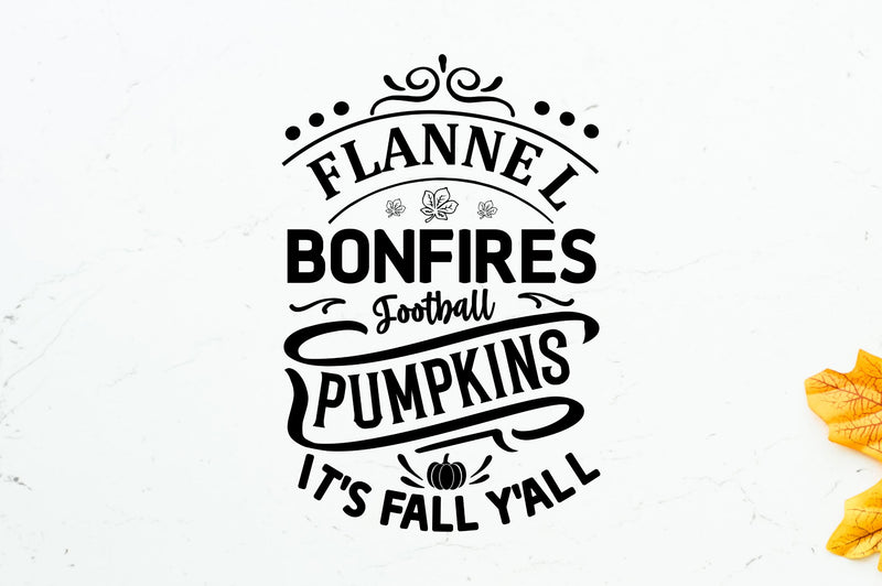 flannel bonfires football SVG - So Fontsy