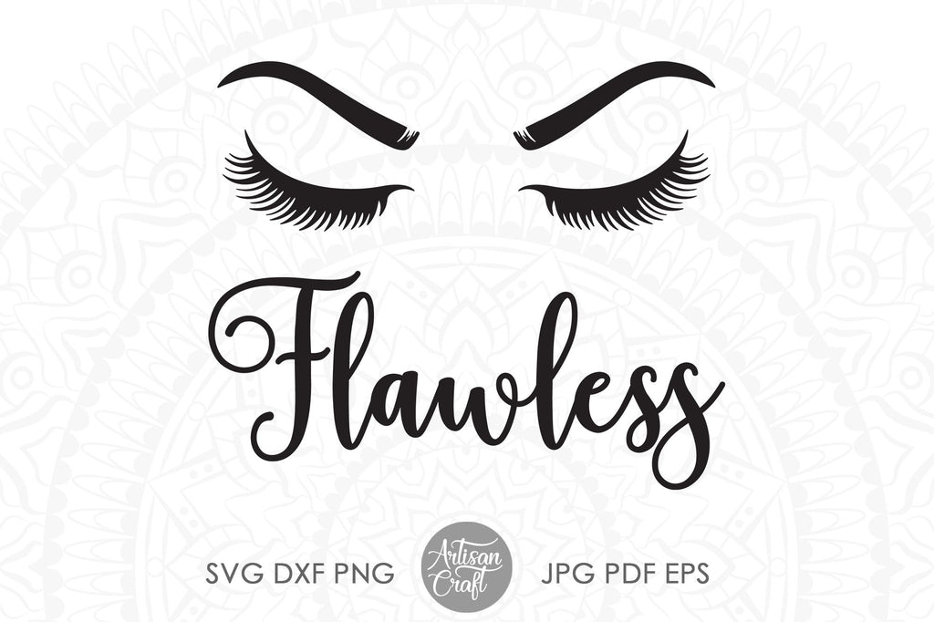 Flawless SVG cut file | So Fontsy