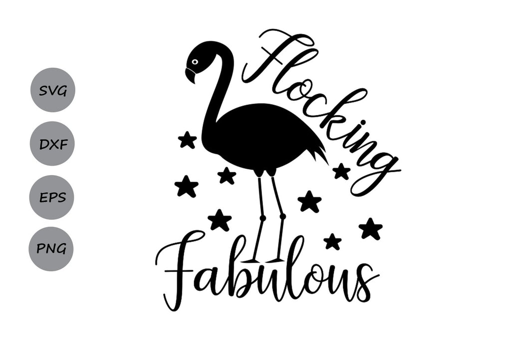 Flocking Fabulous| Summer Beach SVG Cutting Files - So Fontsy