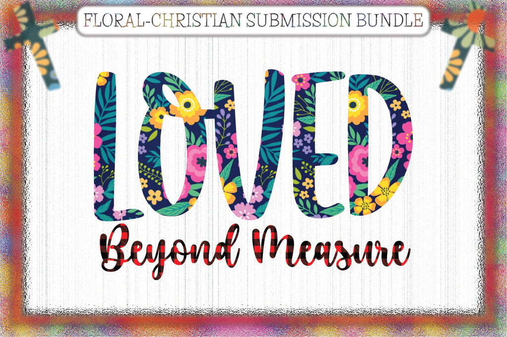 Floral-Christian Submission Bundle - So Fontsy