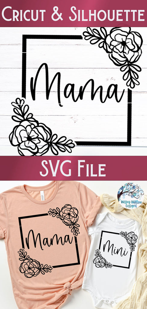Floral Mama SVG - So Fontsy