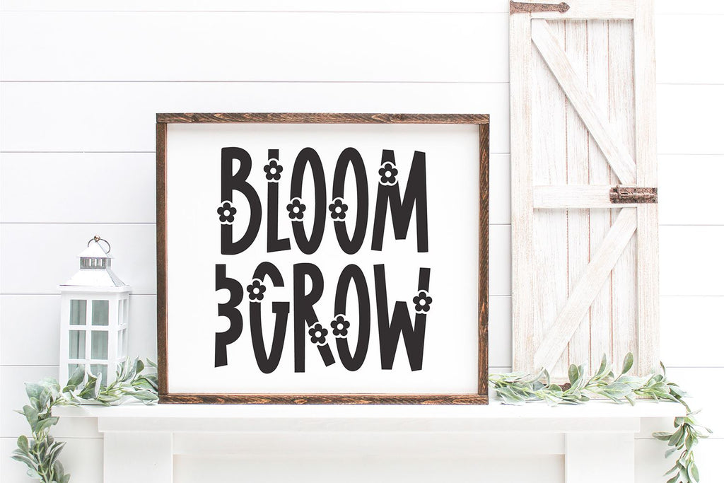 Floral Spring Flower Font - So Fontsy