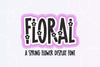Floral Spring Flower Font - So Fontsy