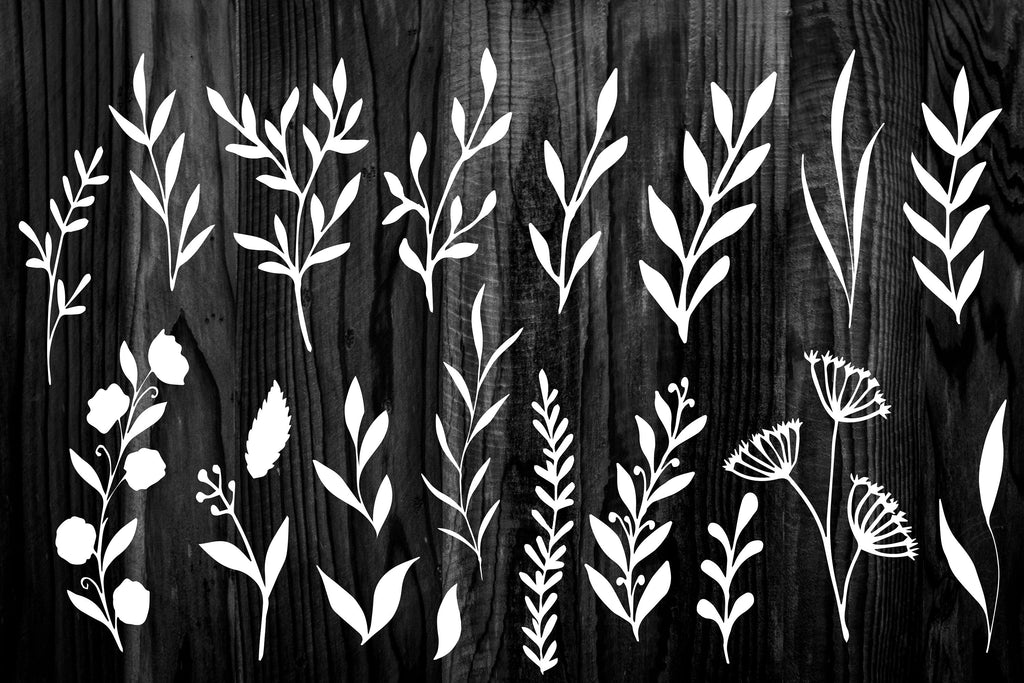 Floral SVG. Flowers SVG. Floral Wreath. Botanical Svg Bundle. - So Fontsy