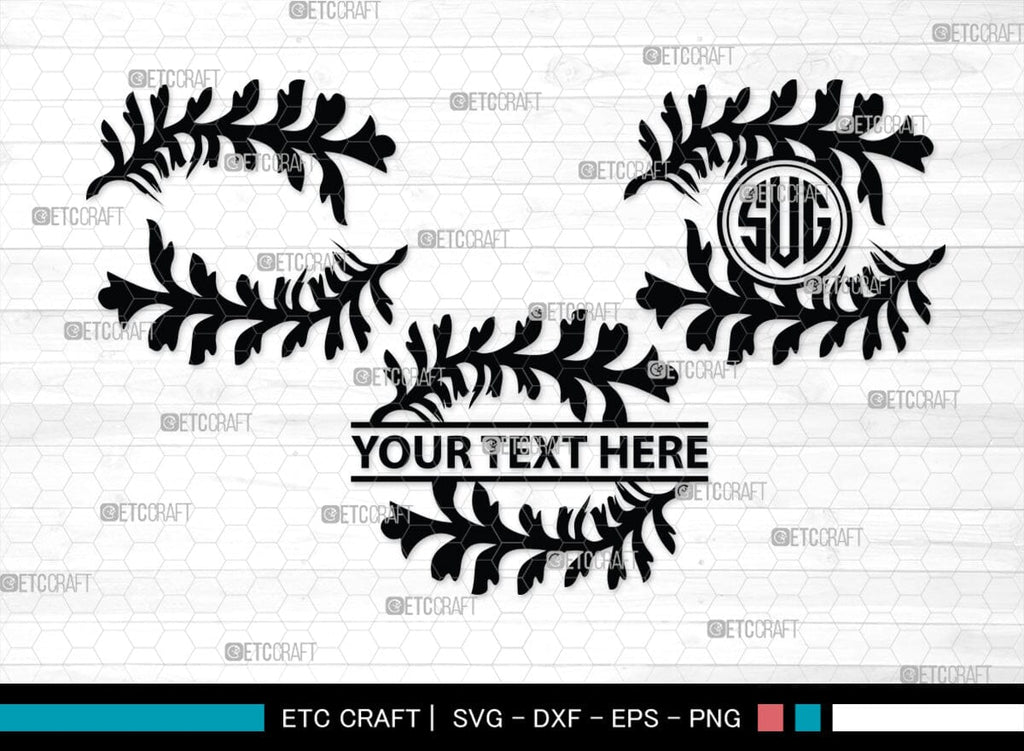 Flourish Monogram, Flourish Silhouette, Flourish SVG, Swirl Svg, Laure ...
