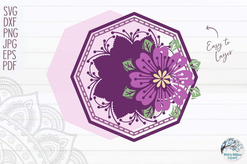 Flower Mandala SVG Bundle - So Fontsy