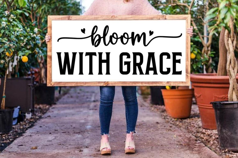 Flower Market Sign Svg Bundle - So Fontsy